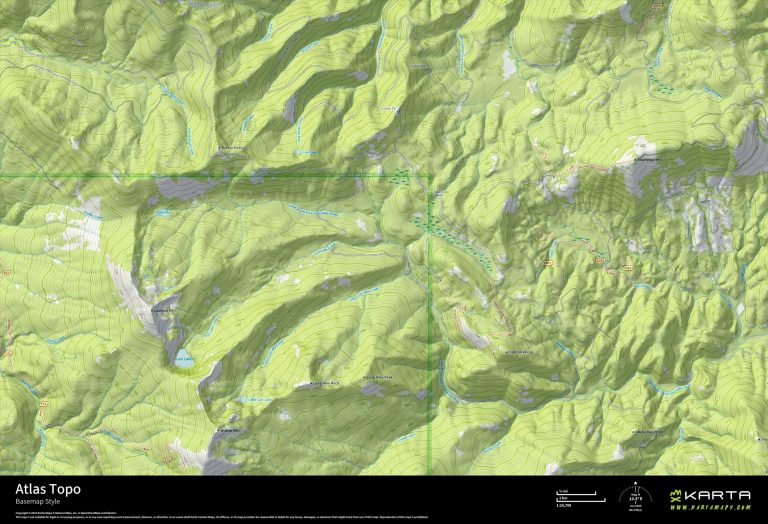 UTAH ELK GMU CENTRAL MOUNTAINS MANTI MAP – Karta Maps